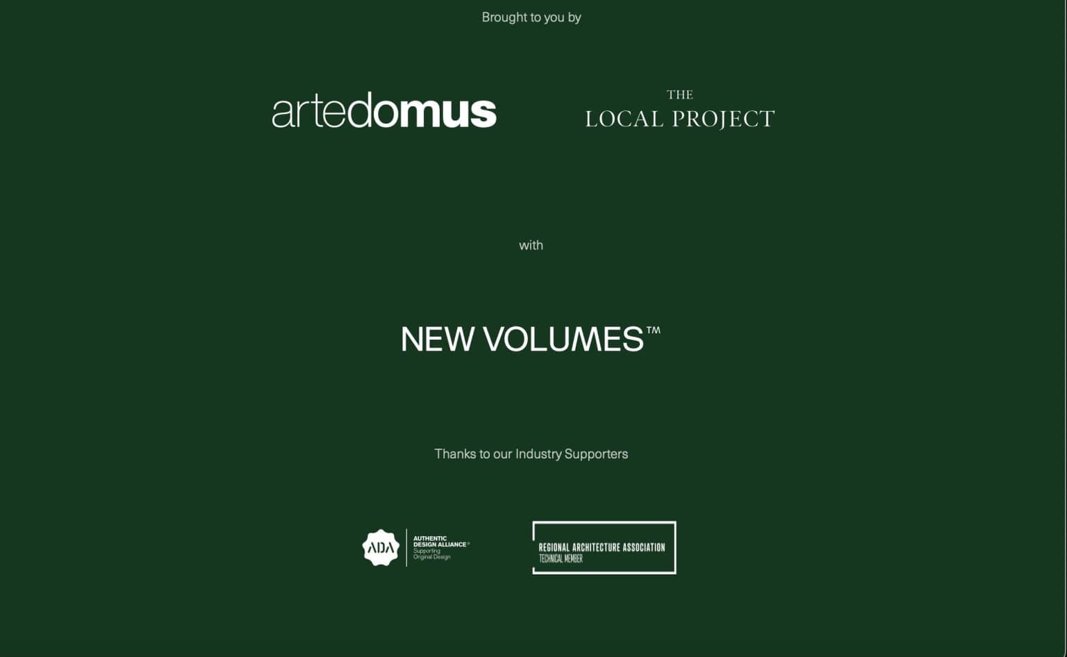 ADA PARTNERSHIP :: ADA x The (Emerging) Designer Awards - Authentic ...